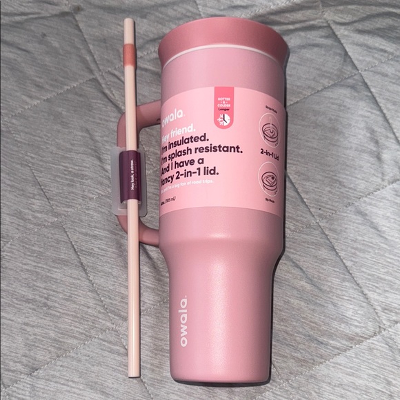 owala | Dining | Owala 4 Oz Pink Insulated Tumbler With Straw Nwt ...
